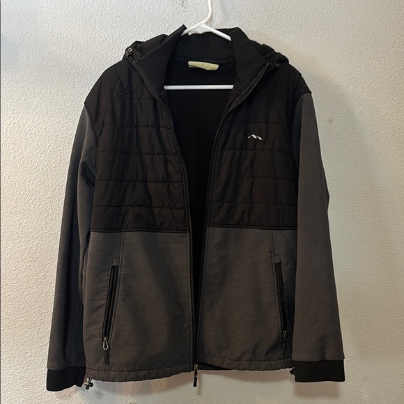 Rustic Ridge | Jackets & Coats | Rustic Ridge Black And Gray Hooded ...